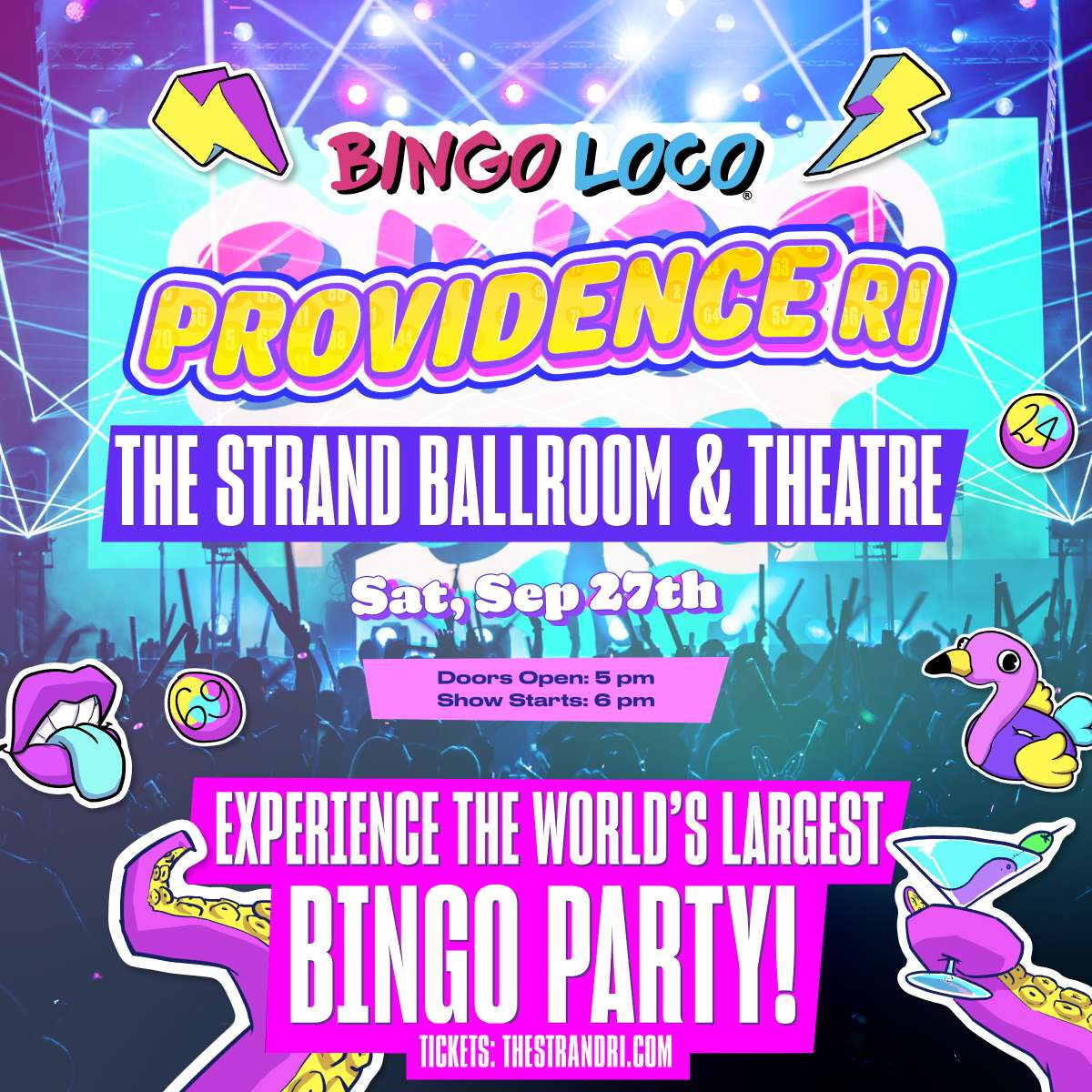 Bingo Loco 09.27.25 | The Strand RI